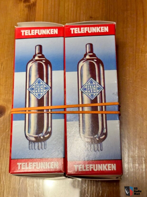 New matched pair of Telefunken Black Diamond 6L6GC TK For Sale - US ...