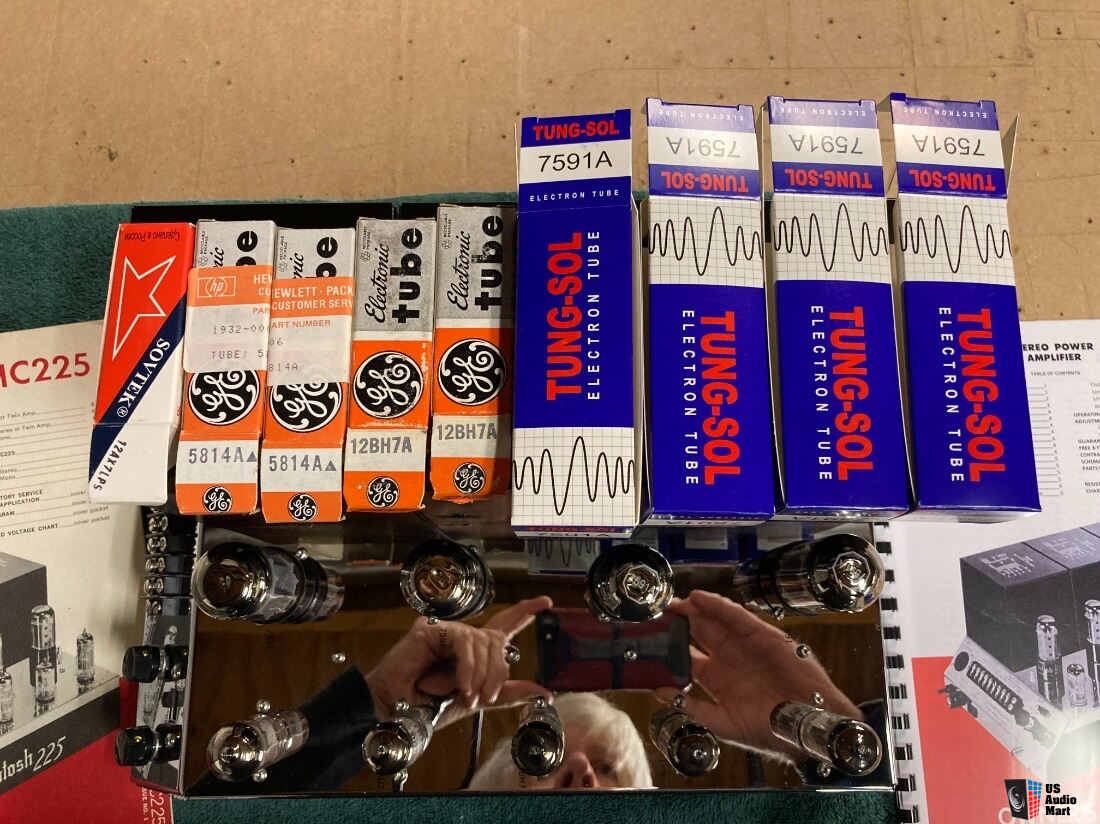 McIntosh MC225 Tube Amplifier New Chassis and Parts Photo #4294938 - US ...