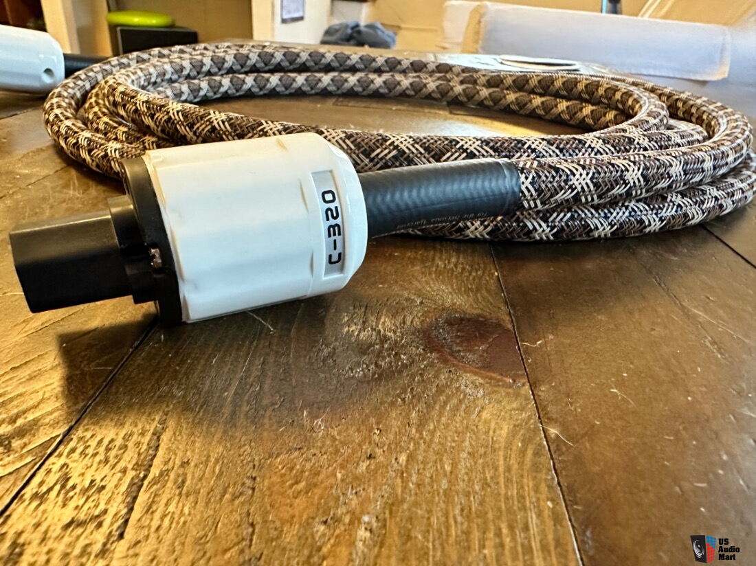 5m (16') Schmitt Audio 15A IEC Gold Plated Pure Copper C-330 Power Cord ...
