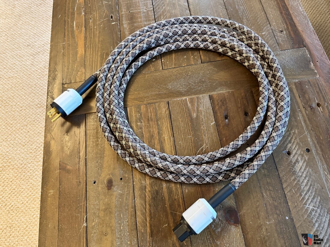 5m (16') Schmitt Audio 15A IEC Gold Plated Pure Copper C-330 Power Cord ...