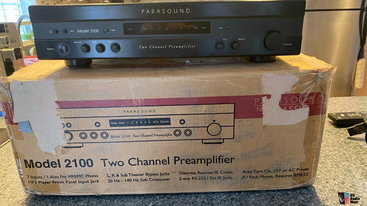 parasound new classic 2100 Preamp Photo #4298038 - US Audio Mart