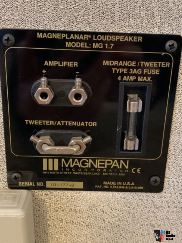 Magnepan 1.7 speakers Photo #4298403 - US Audio Mart