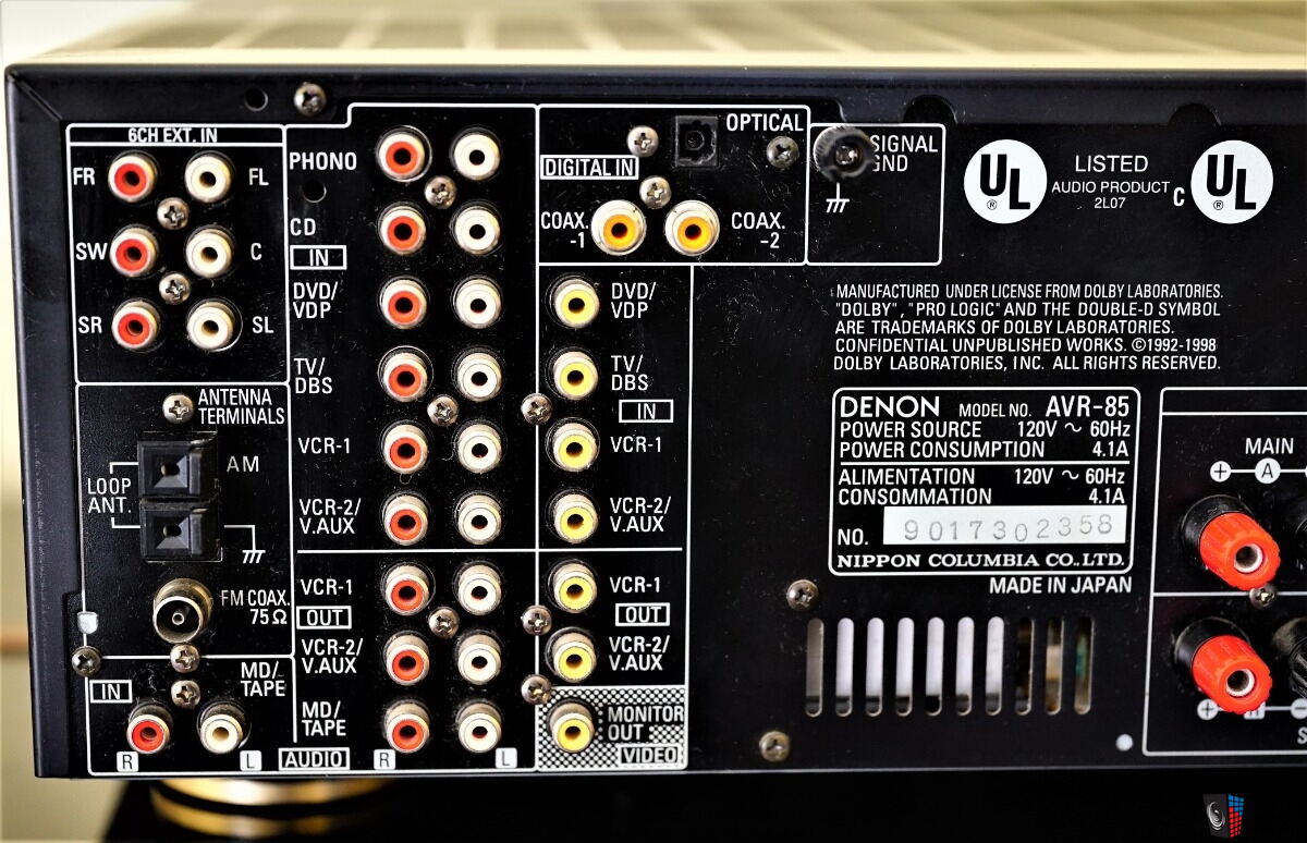 Denon AVR-85 Photo #4299004 - US Audio Mart