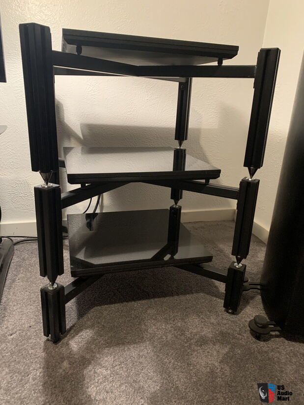 Adona Signature Series 3-tier stand with granite shelves Photo #4299032 ...