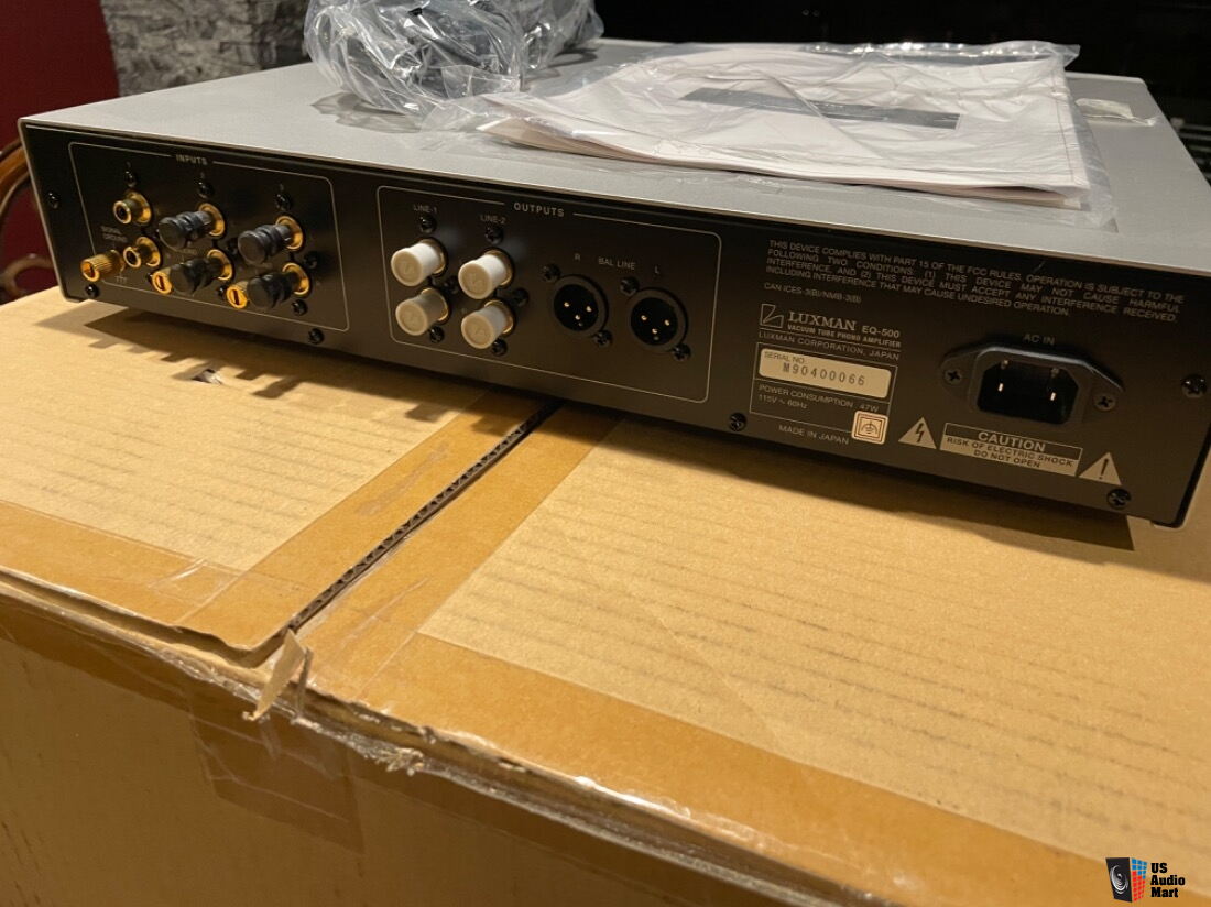 Luxman e500 tube phono Photo #4299803 - US Audio Mart
