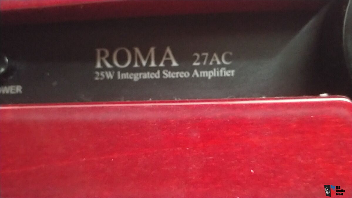 Tube Amp, Made in Italy: SYNTHESIS Roma 27AC Photo #4300527 - US Audio Mart