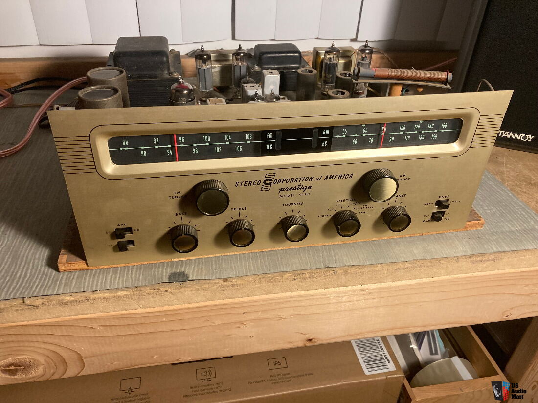 Stereo Corporation Of America Prestige Model 9180 Tube Receiver Photo ...