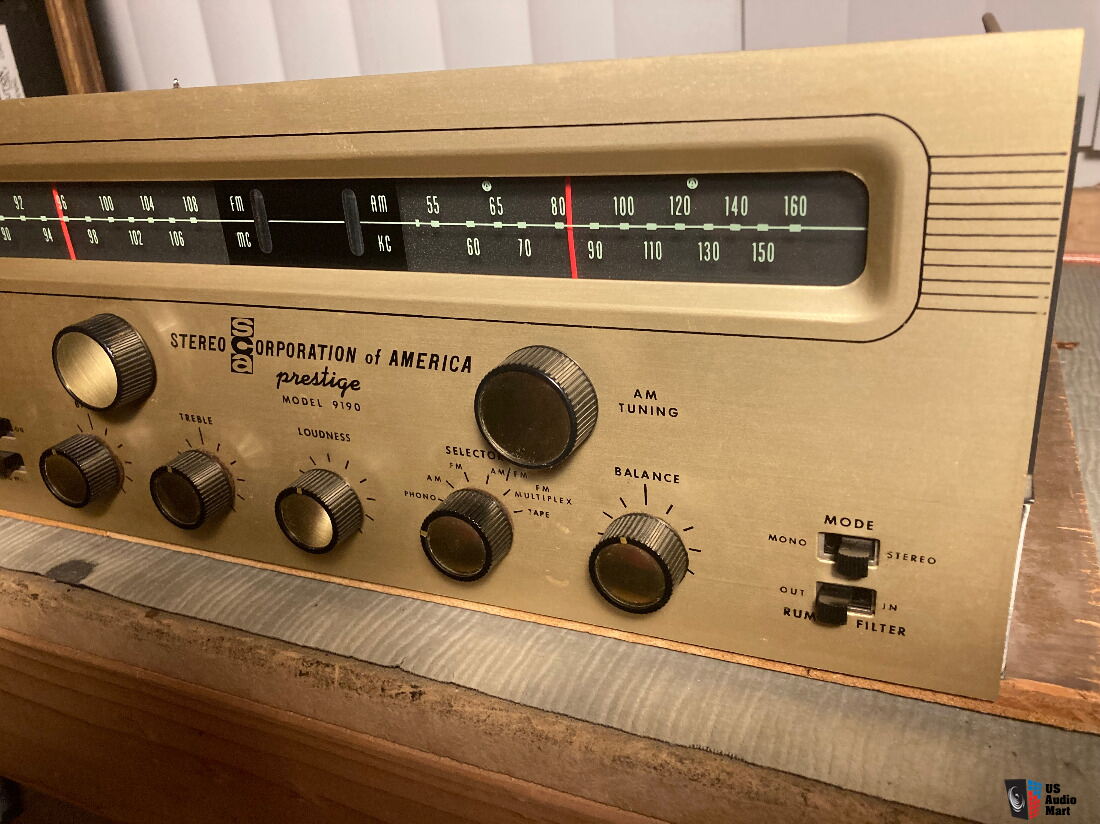 Stereo Corporation Of America Model 9180 Tube Receiver Photo #4300789 ...