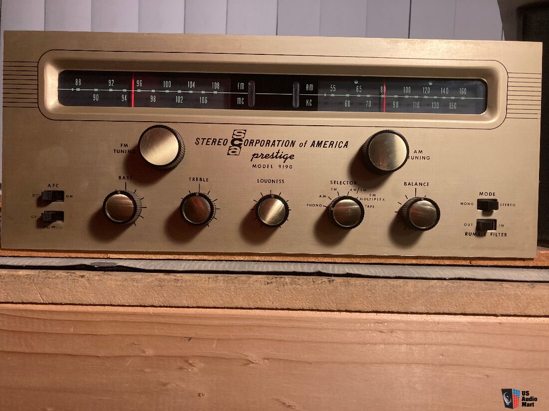 Stereo Corporation Of America Model 9180 Tube Receiver Photo #4300789 ...