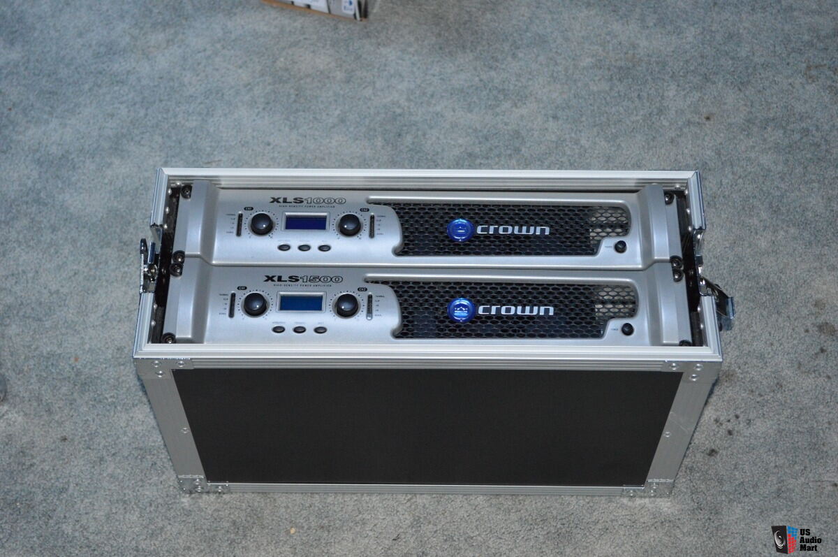 Crown Gen 1 XLS Amplifiers. XLS 1500 and XLS 1000 As New Photo #4301925 ...