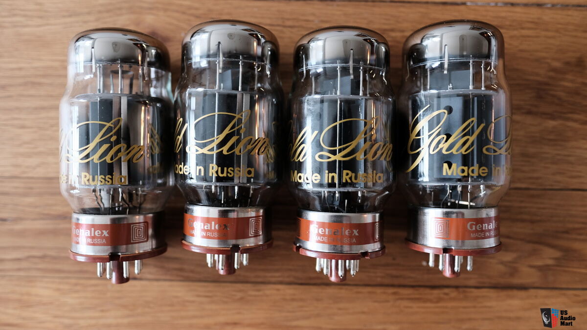 Genelex Gold Lion KT88 Tubes (Matched Quad) Photo #4302386 - UK Audio Mart