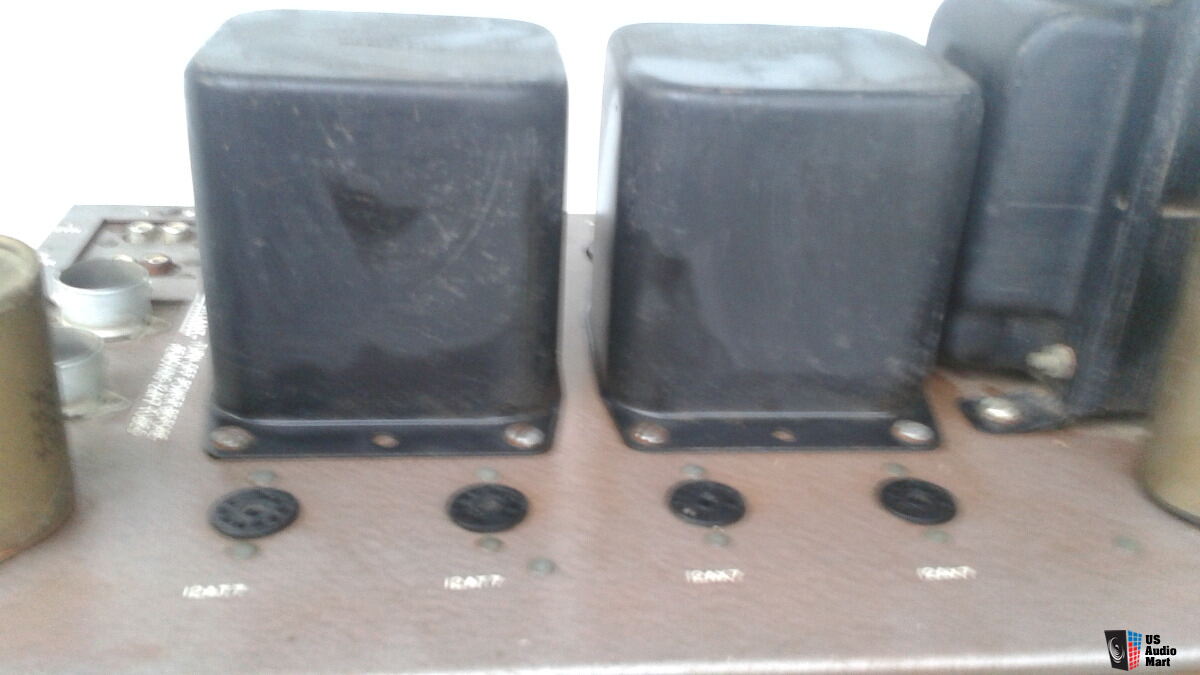 Bell 3D Stereo Integrated tube amp,working, use 6V6 tubes Photo ...