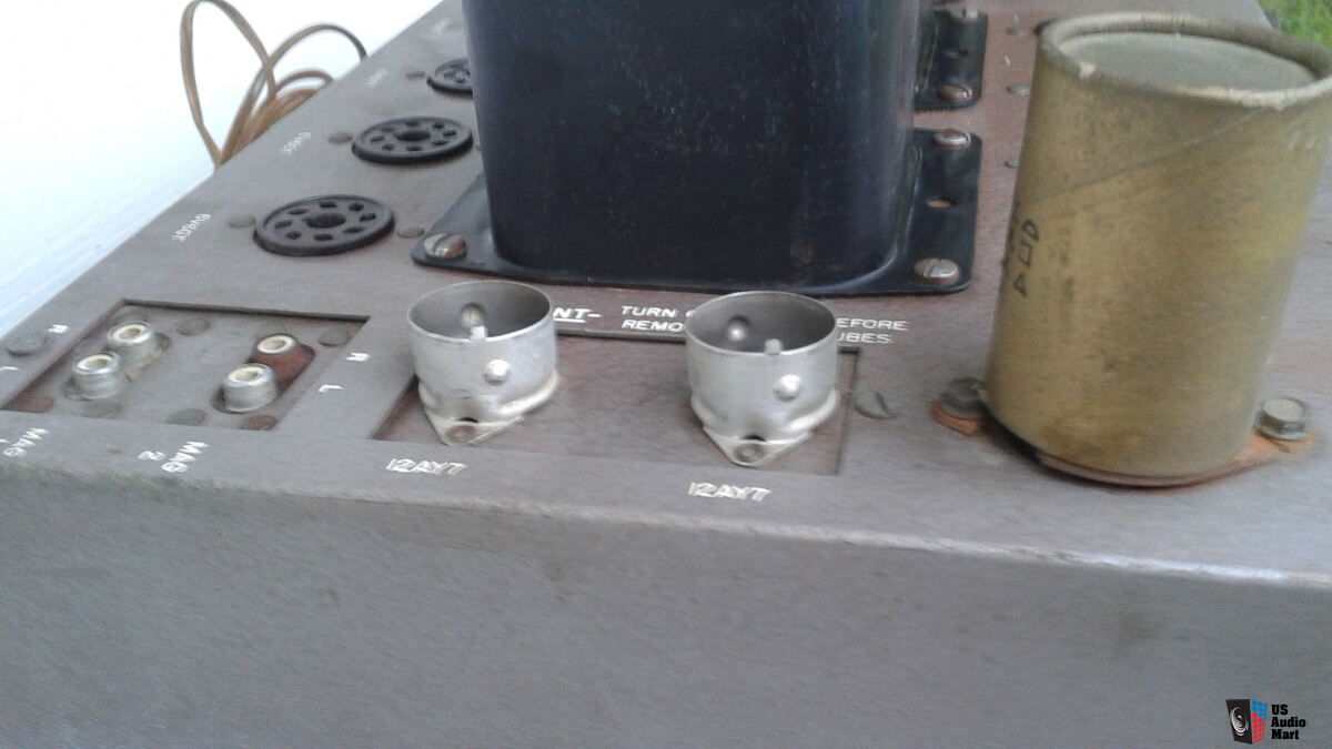 Bell 3D Stereo Integrated tube amp,working, use 6V6 tubes Photo ...