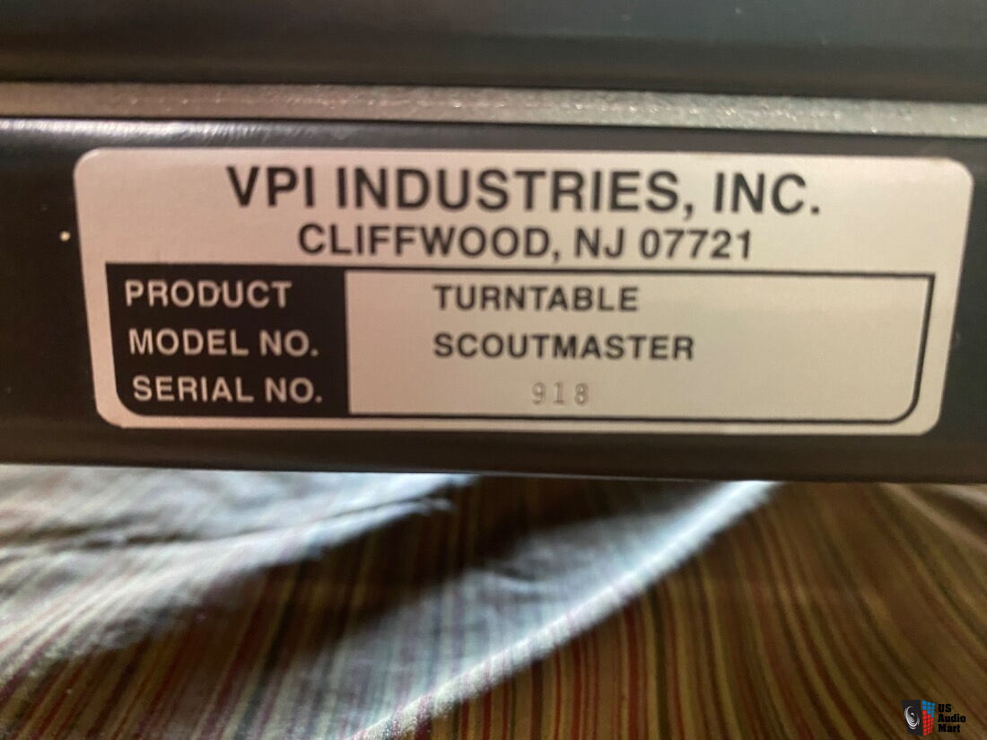 VPI ScoutMaster Turntable Base Photo #4303942 - US Audio Mart