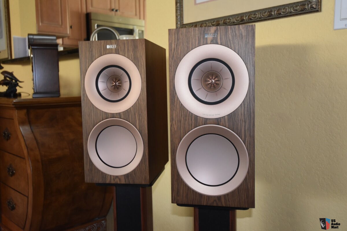 Kef R-3 In walnut Photo #4304061 - US Audio Mart