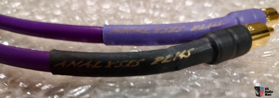 Analysis Plus "Oval One" RCA Interconnect - 0.5 Meter/23" Length Photo ...