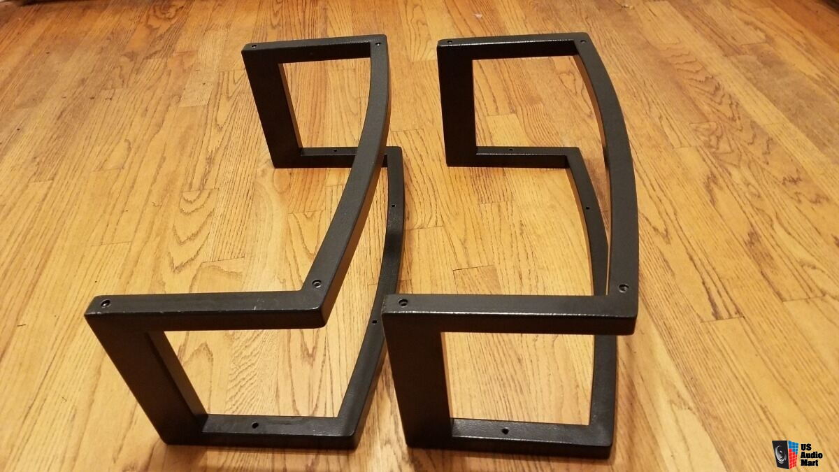 Quad ESL-63 US Monitors w/ Stand and Deliver speaker stands Photo ...