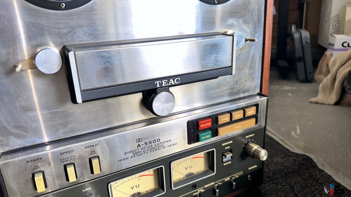 Teac A-5500 Direct Drive Reel-To-Reel Tape Deck (FOR PARTS) Photo ...