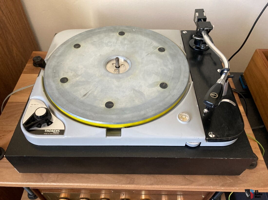 Thorens TD 124 MK II Turntable W/ Ortofon RS-212 Tonearm Photo #4306928 ...