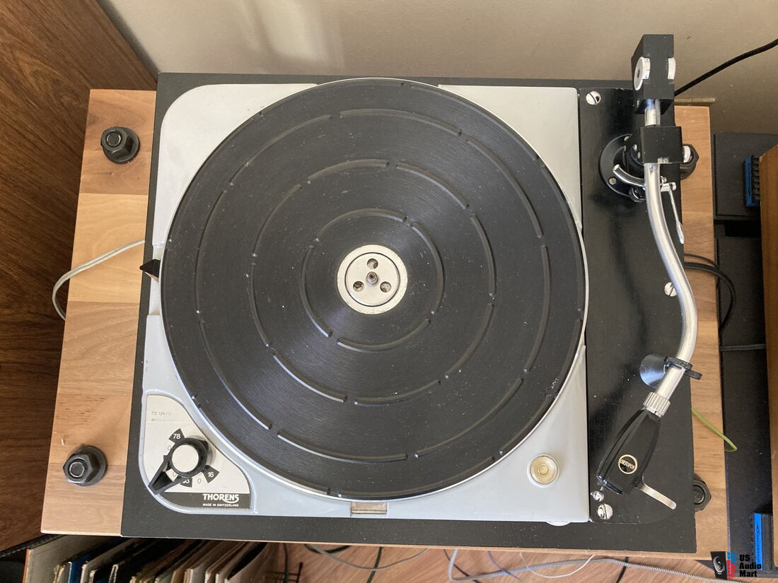 Thorens TD 124 MK II Turntable W/ Ortofon RS-212 Tonearm Photo #4306928 ...