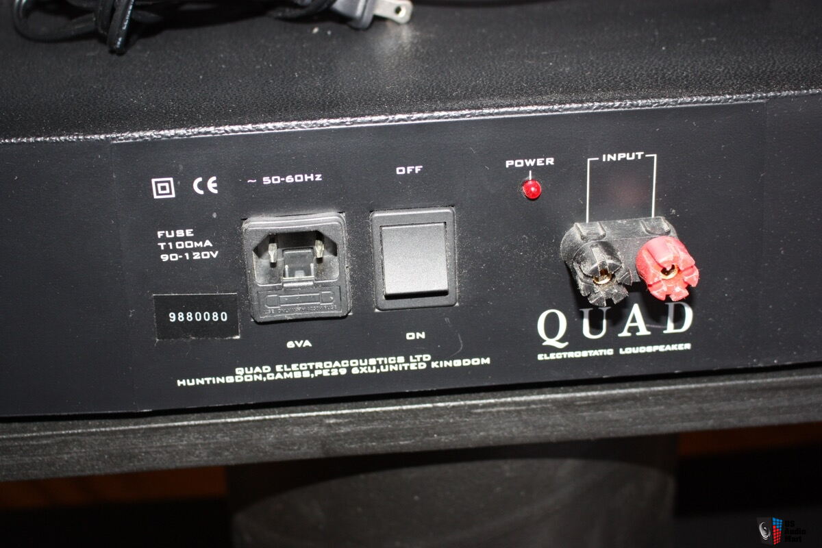 QUAD 988 Electrostatic Spkrs. Professionally rebuilt, excellent! Photo ...