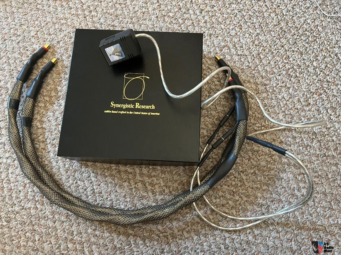 Synergistic Research One Meter Pair Apex Interconnect RCA to RCA For ...