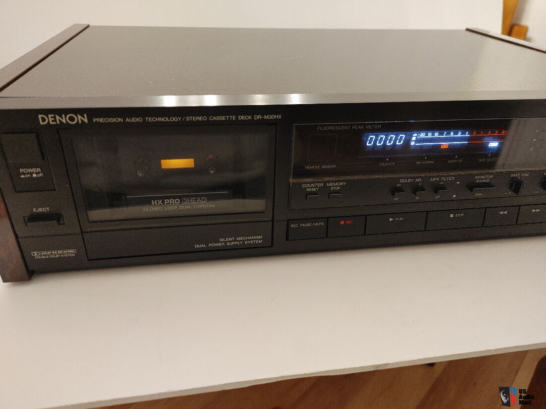 Denon DR-M30HX 3 Head Dual Capstan Cassette Deck Photo #4315186 - UK ...