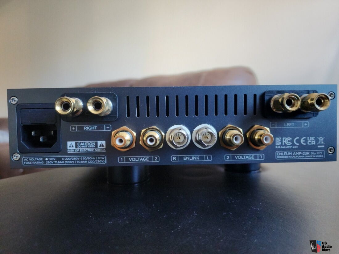 Enleum Amp-23R Integrated and Headphone Amplifier Photo #4317074 - US ...