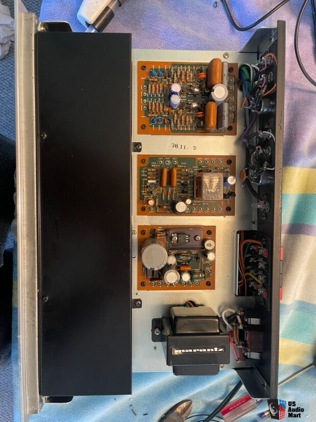 Vintage Marantz Model 140 Amplifier, 3200 Preamplifier ~SERVICED + LED ...