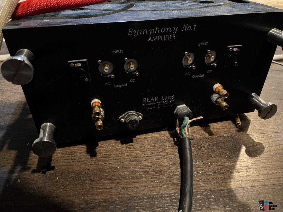 Bear Labs Symphony 1 Amp, 180W/Channel--Ultra Rare Photo #4317441 - US ...