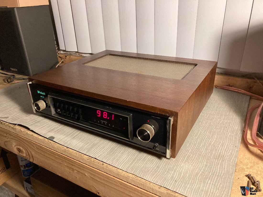 McIntosh MR 500 Tuner With Wood Case Photo #4317830 - US Audio Mart