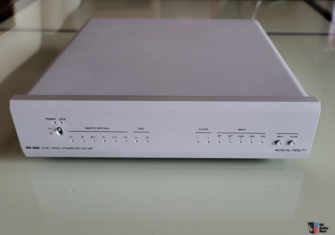 Musical Fidelity MX-DAC 32-bit upsampling DAC with iFi Power X Power ...