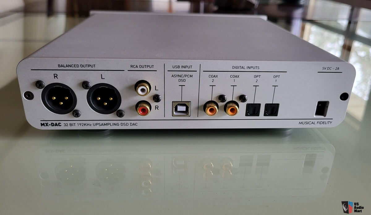 Musical Fidelity MX-DAC 32-bit upsampling DAC with iFi Power X Power ...