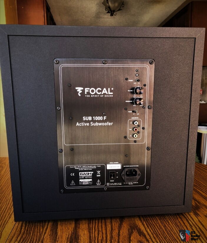Focal 1000F Subwoofer - $82 Shipping - New Price, New Pics, New Info ...