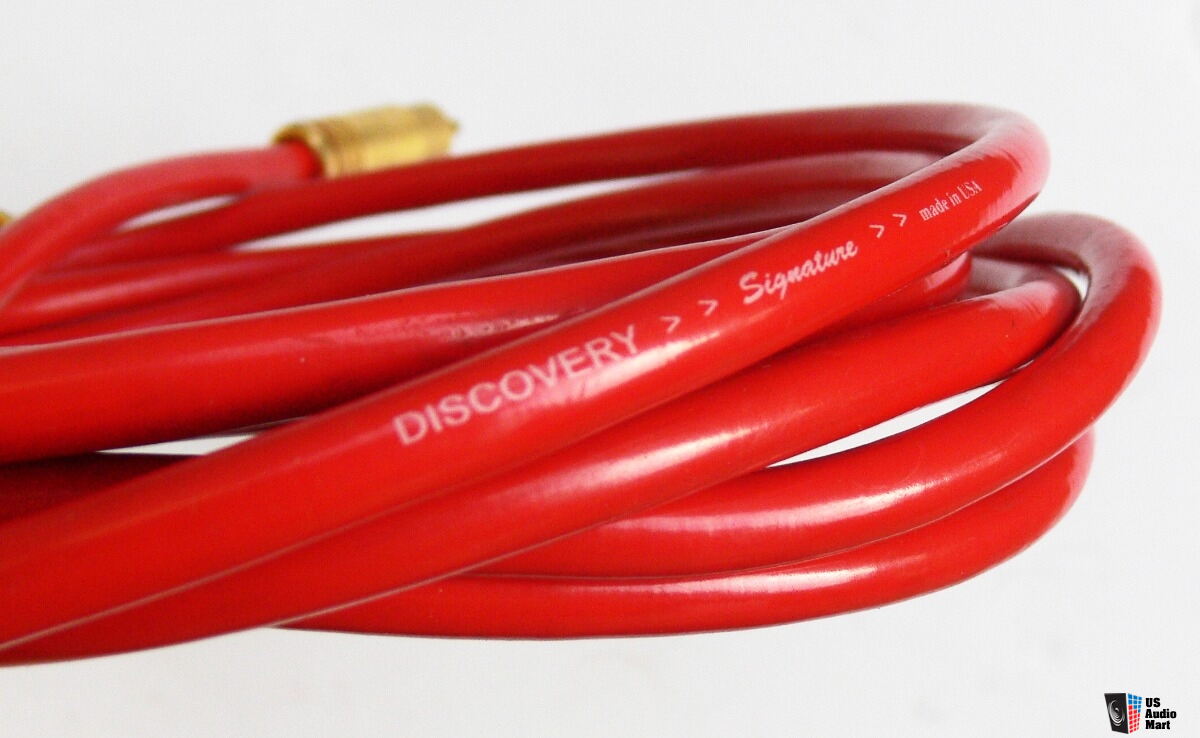 Discovery Cable Signature RCA Interconnects 1 1_2 Meter Photo #4321902 ...