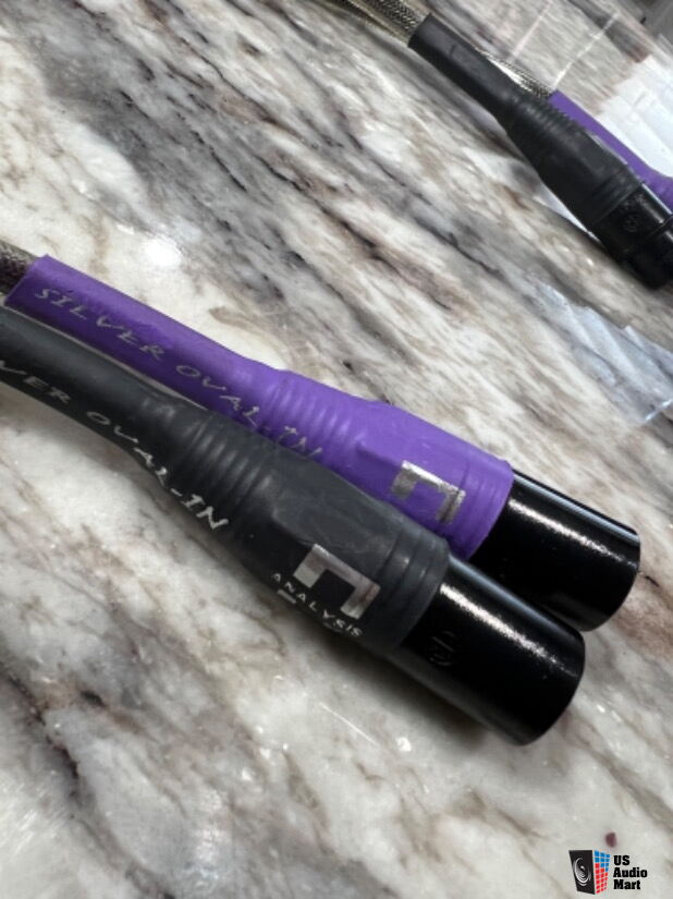 Analysis Plus Silver Oval - In XLR For Sale - US Audio Mart