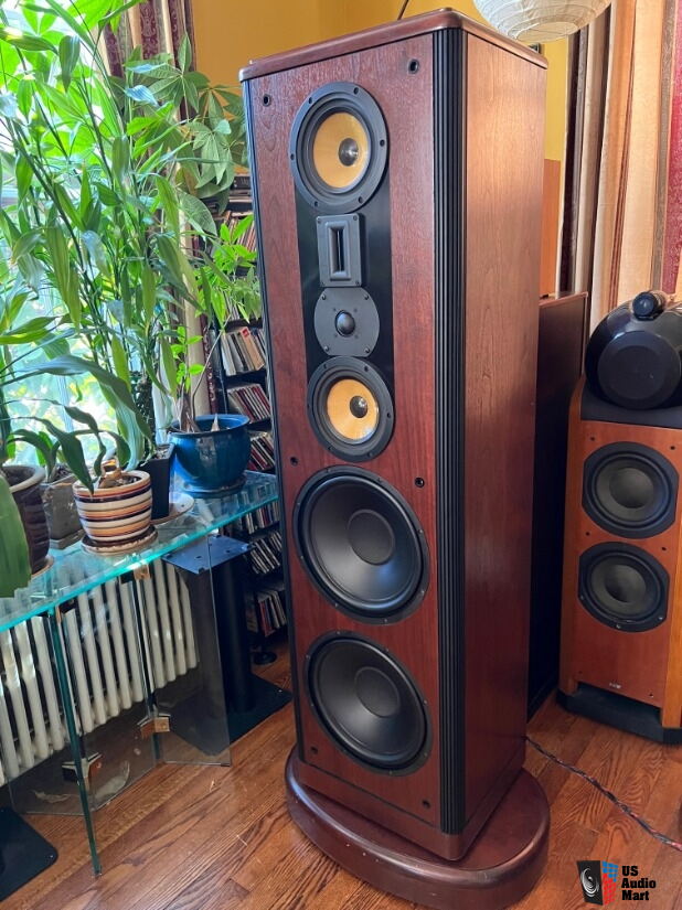 Legacy Audio Focus Speakers with Customized Plinths & Casters Photo ...