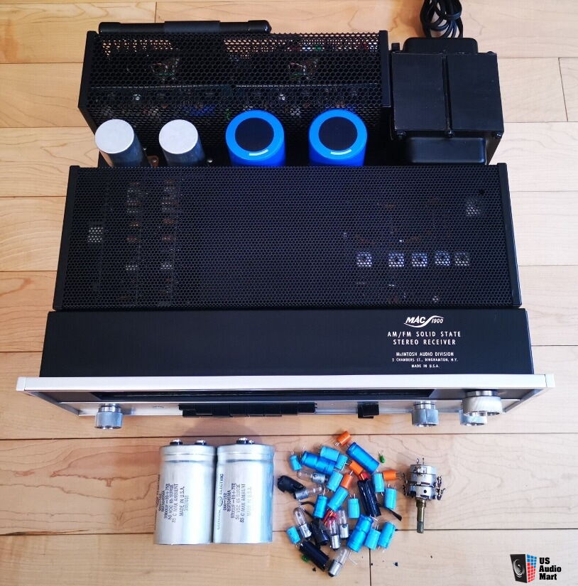 Vintage McIntosh MAC1900 Stereo Receiver S/N ALI712 (Serviced & Re ...