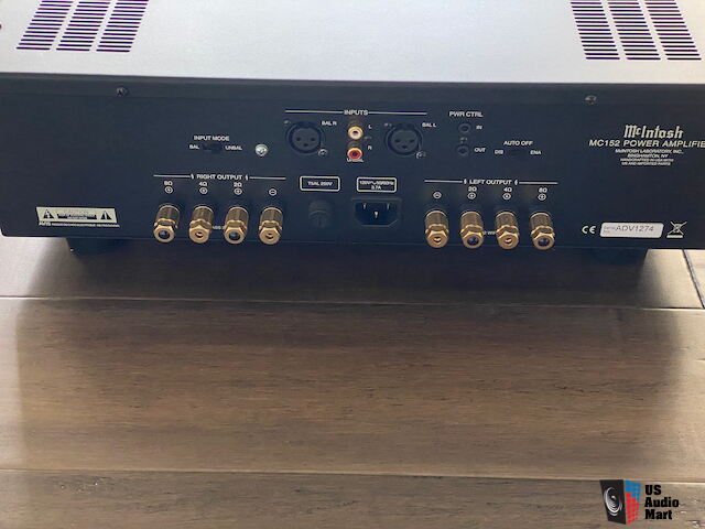 McIntosh MC152 Stereo SS Power Amp Photo #4324477 - US Audio Mart
