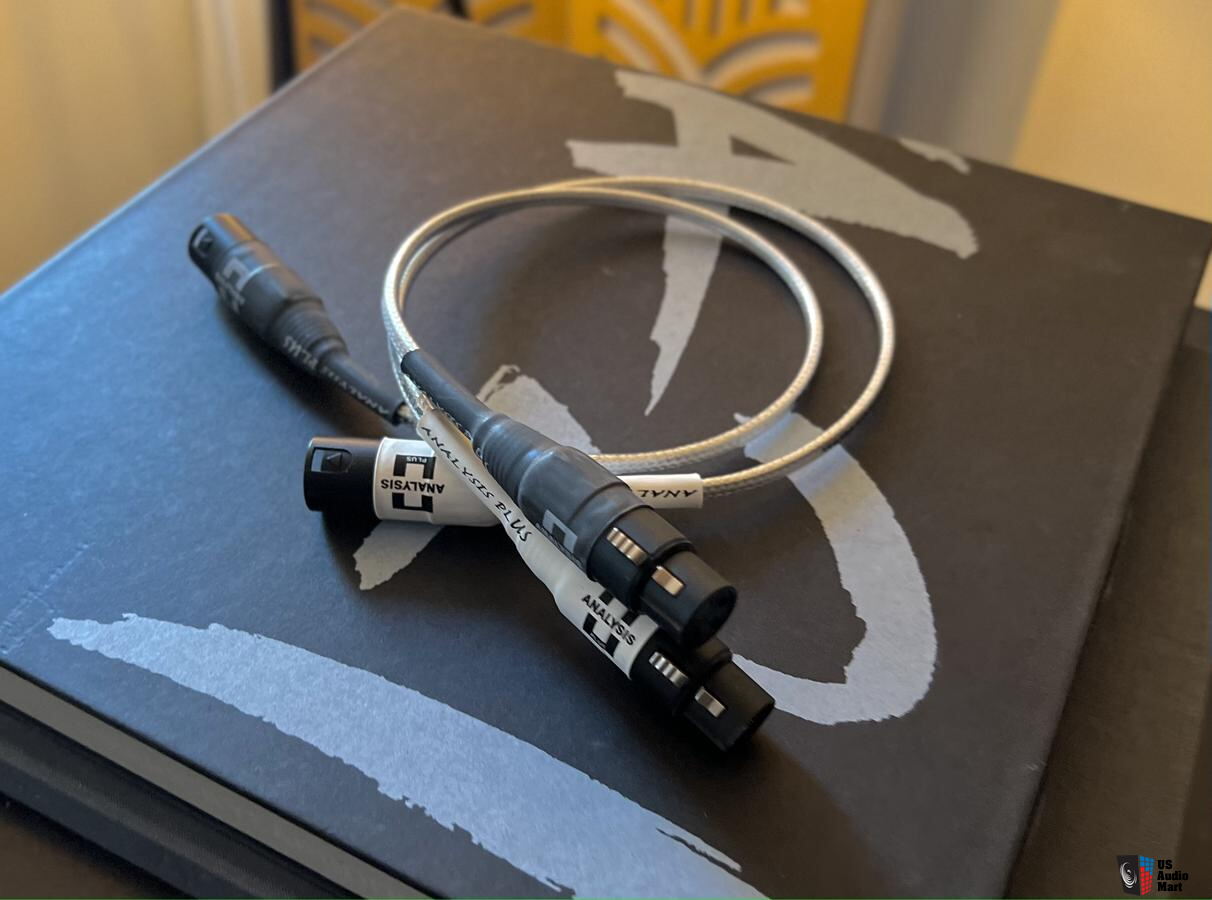 Analysis Plus .5 Meter Silver Apex XLR Interconnects (Pair) Photo ...