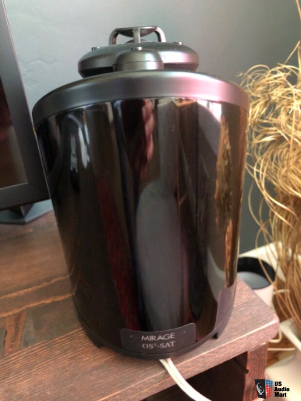 Mirage OS-3 SAT Speakers - Pair - Gloss Black - Excellent Condition ...