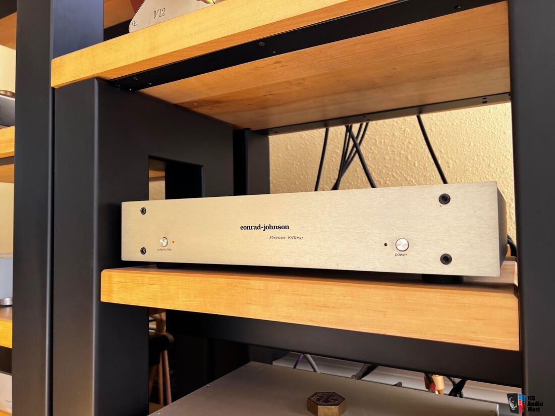 Conrad Johnson Premier 15 tube mc/mm phono preamplifier Photo #4328673 ...