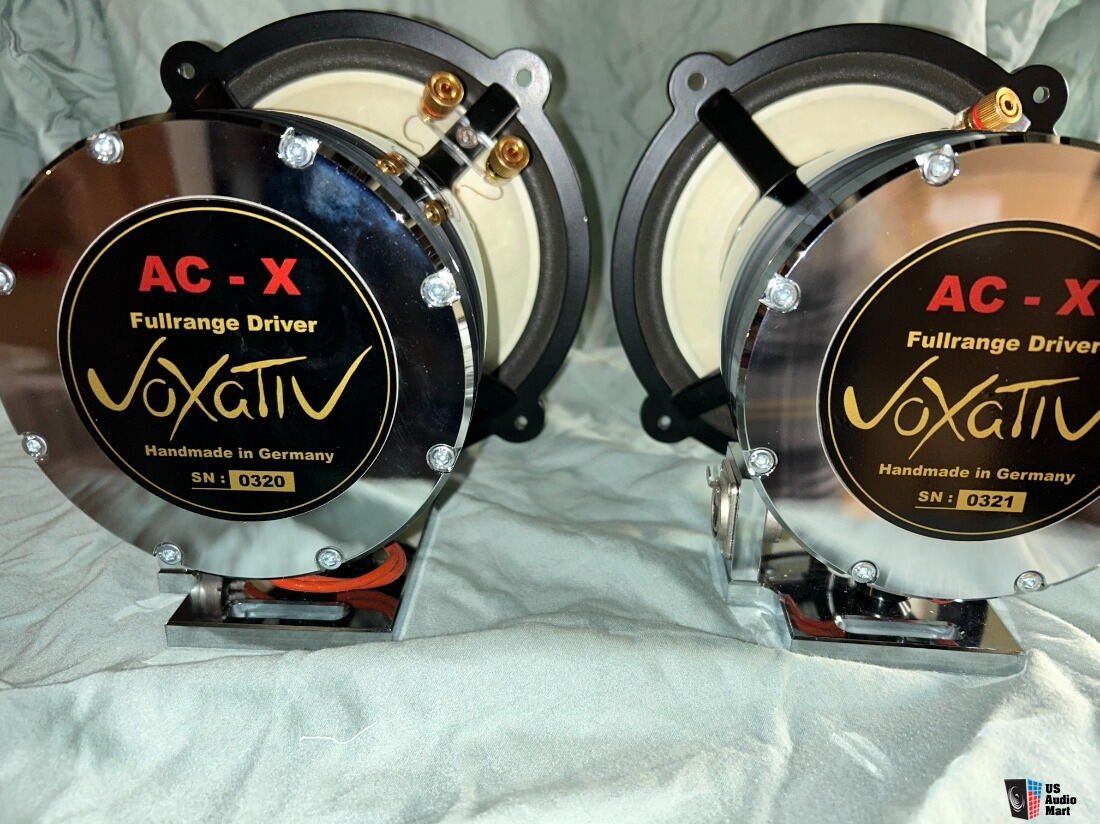 Voxativ AC-X Field coil drivers, pair, w/ DC supplies... simply ...