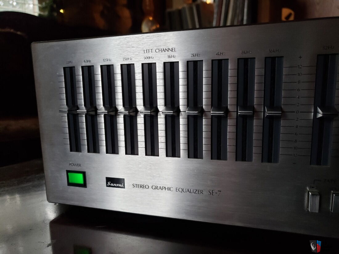 Sansui SE-7 Stereo Graphic Equalizer in Excellent Condition Photo ...