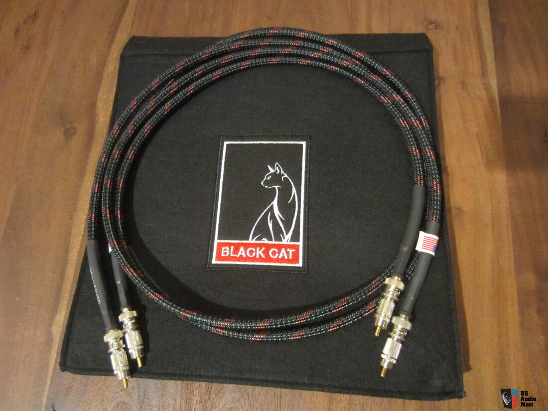 Black Cat Mini-Tron Digital Cables 1.5M BNC/RCA Photo #4332897 - US ...
