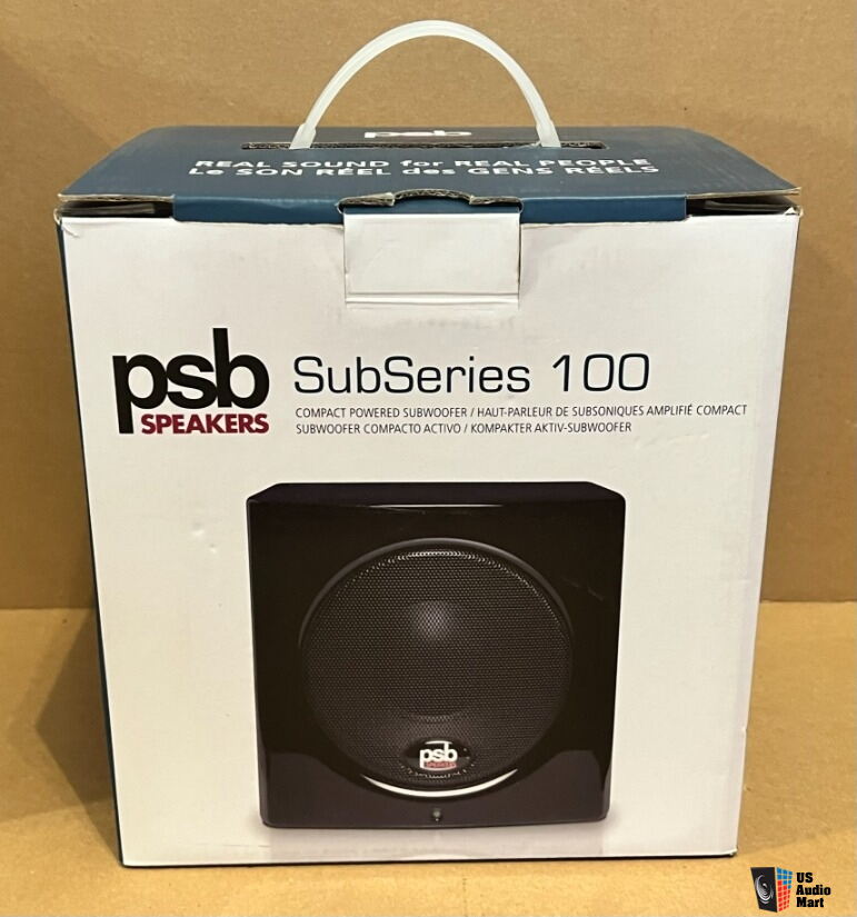 PSB Mini Desktop Powered Subwoofer (Free Shipping) Photo #4333457 - US ...