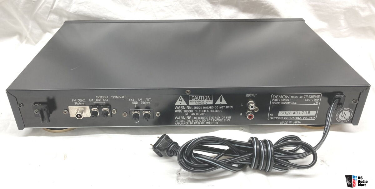 Denon TU-680NAB FM Stereo AM Stereo Tuner Photo #4334120 - US Audio Mart