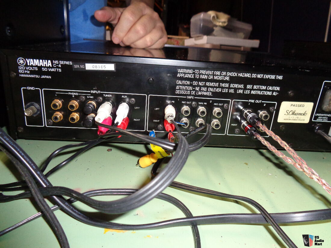 Yamaha C-4 preamplifier, solid state, with phono stage Photo #4337970 ...