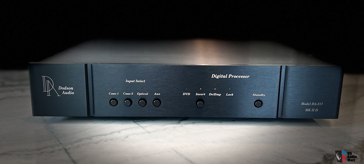 Dodson Audio DA217 Mk2d DAC in Mint Condition Photo #4338311 - US Audio ...