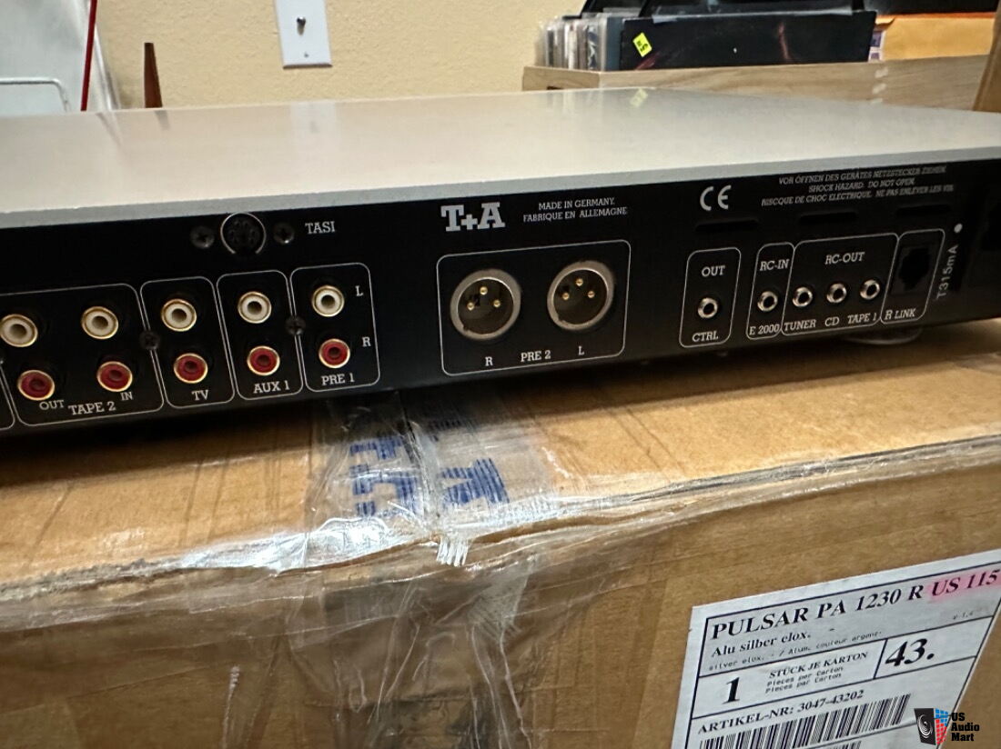 T+A Pulsar PA1230R PRE and A1530 POWER Amp Photo #4338469 - US Audio Mart